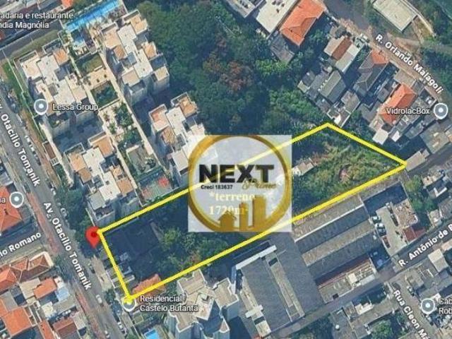 OPORTUNIDADE ESTRATÉGICA NO JARDIM BONFIGLIOLI: TERRENO DE 1.720M² COM ALTO POTENCIAL CONSTRUTIVO E