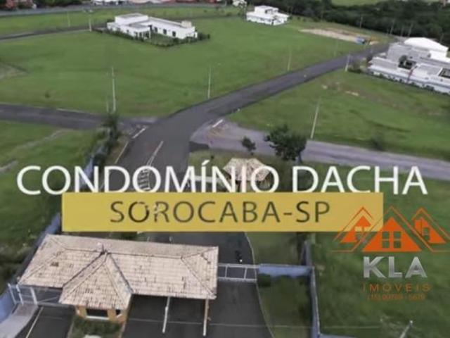OPORTUNIDADE Excelente Terreno de 1000 M² no Condomínio Dacha Sorocaba SP