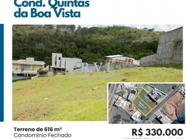 Oportunidade Imperdível: Terreno de 616 m² no Condomínio Quintas da Boa Vista em Atibaia SP
