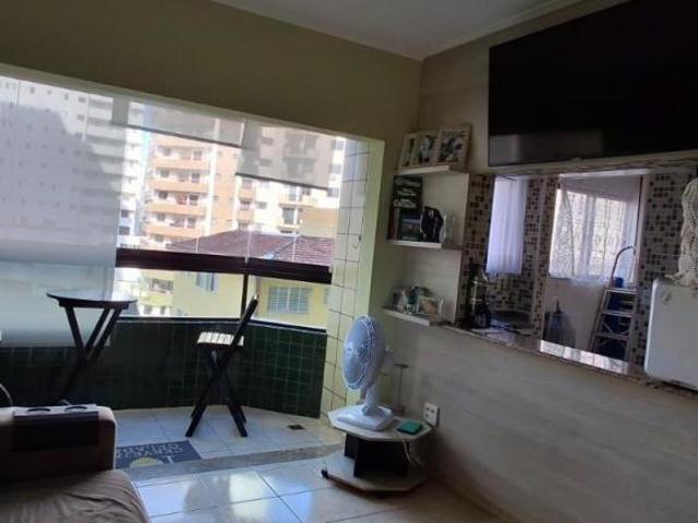 Oportunidade Imperdível: Apartamento à venda na Praia Grande SP, no bairro Tupi, com 1 quarto, 1 sal