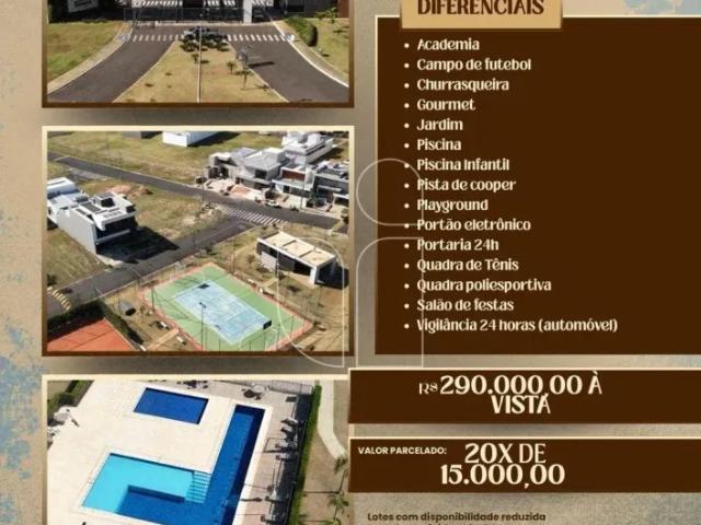 Oportunidade Lotes Residenciais Condomínio Jardins de Renoir Marília, SP