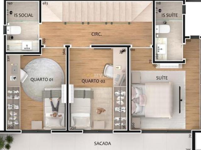 Oportunidade, lindo sobrado para venda, Bairro Alto, Curitiba SO9398