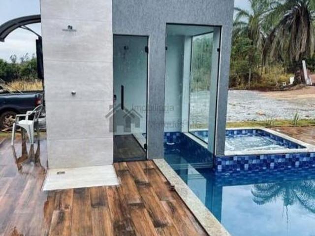 OPORTUNIDADE LINDA CHACARA COM 2.000 METROS CASA 3 QUARTOS, PISCINA