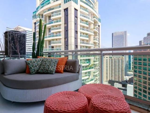 Oportunidade mobiliada: 190 m² | 3 Suítes | 2 Vagas | Região da Berrini !