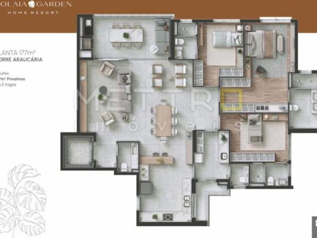 OPORTUNIDADE NO SOLAIA GARDEN HOME RESORT TORRE