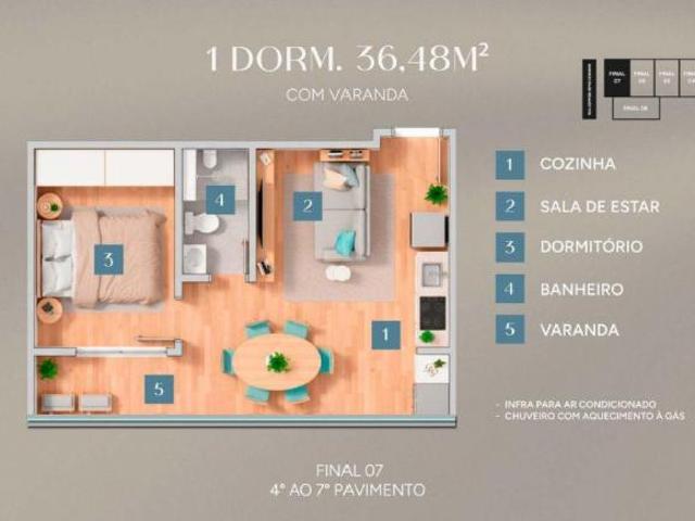 Oportunidade na Vila Ema 1 Dormitório com varanda na Vila Ema a preço de custo e sol da manhã