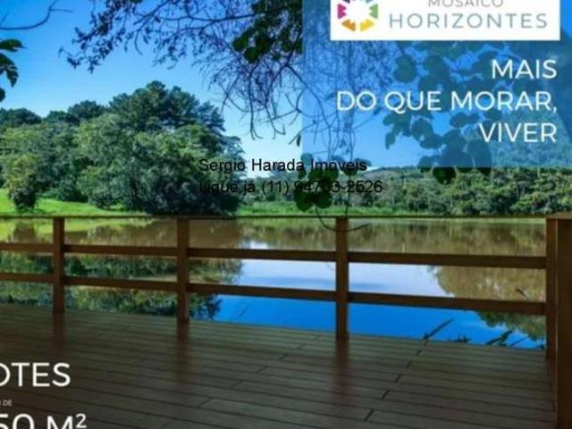 Oportunidade só R$299.999 Terreno de 260 m² a venda no Condomínio Mosaico HORIZONTES em Mogi das Cru