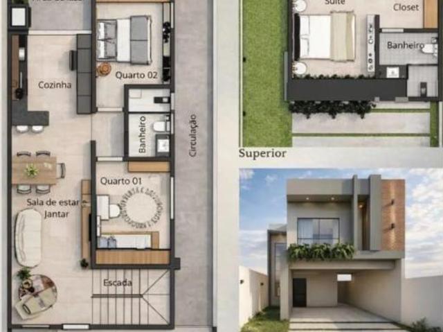 OPORTUNIDADE | SOBRADO NOVO À VENDA NO JARDIM BOURBON – FOZ DO IGUAÇU
