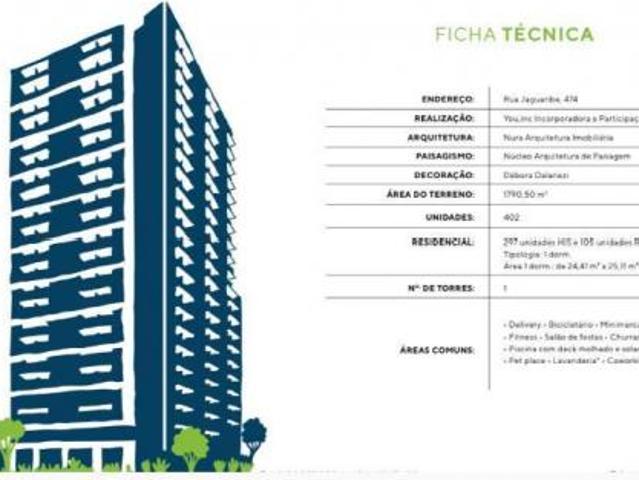 OPORTUNIDADE STUDIO 25 M2 336 MIL