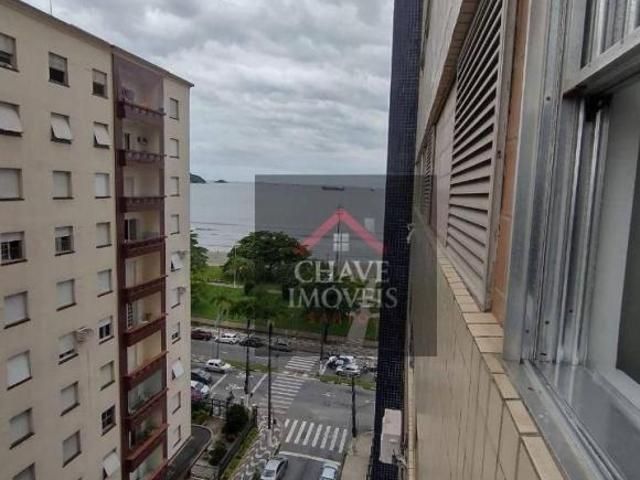 Oportunidade quadra mar 2 dormitórios, vista mar