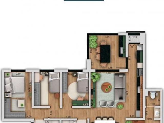 OPORTUNIDADE! RESORT PRIME, 03 DORMS,101 MTS ENGORDADOURO JUNDIAI SP