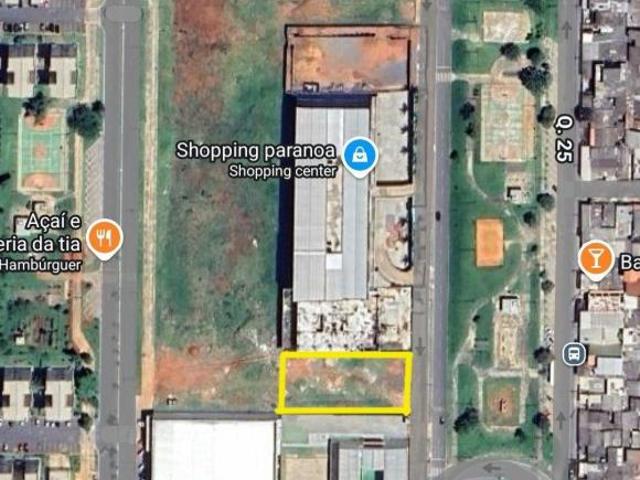 OPORTUNIDADE! Terreno/Projeção Comercial com 1800m² no Paranoá Parque QD 02/03 constrói até 3.240m2