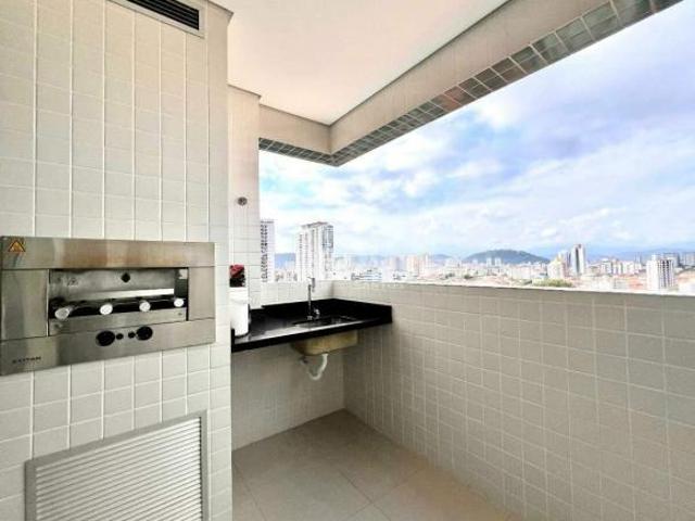 Oportunidade única 2 varandas e churrasqueira Lazer completo no Boqueirão em Santos