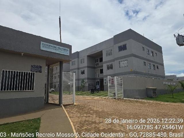 Oportunidade Única em CIDADE OCIDENTAL GO | Tipo: Apartamento | Negociação: Leilão | Situação: Imóvel
