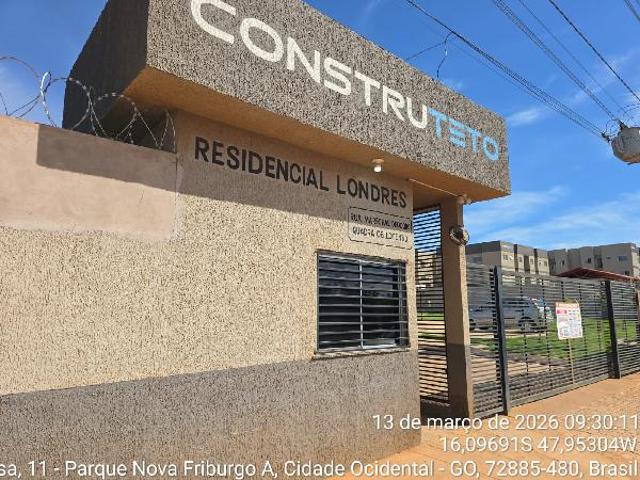 Oportunidade Única em CIDADE OCIDENTAL GO | Tipo: Apartamento | Negociação: Leilão | Situação: Imóvel