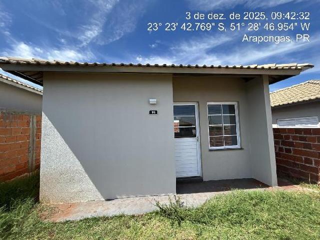 Oportunidade Única em ARAPONGAS PR | Tipo: Casa | Negociação: Venda Direta Online | Situação: Imóvel