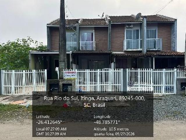 Oportunidade Única em ARAQUARI SC | Tipo: Casa | Negociação: Leilão | Situação: Imóvel
