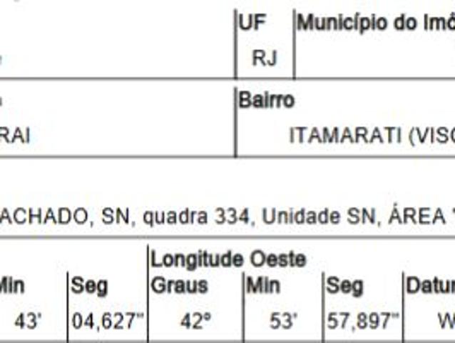 Oportunidade Única em ITABORAI RJ | Tipo: Terreno | Negociação: Venda Direta Online | Situação: Imóvel