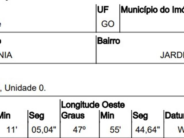 Oportunidade Única em LUZIANIA GO | Tipo: Terreno | Negociação: Venda Online | Situação: Imóvel