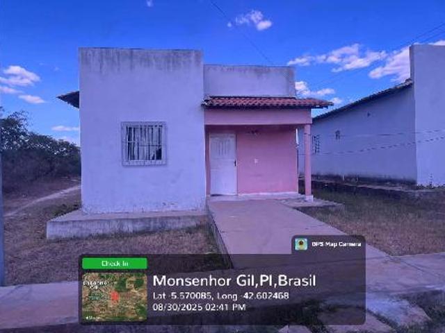 Oportunidade Única em MONSENHOR GIL PI | Tipo: Casa | Negociação: Venda Online | Situação: Imóvel