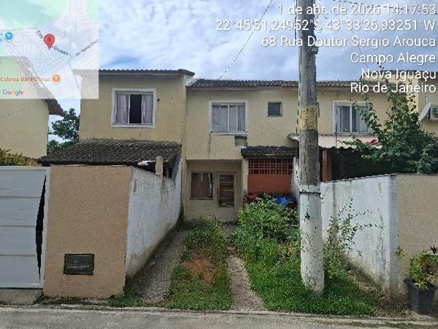 Oportunidade Única em NOVA IGUACU RJ | Tipo: Casa | Negociação: Leilão | Situação: Imóvel