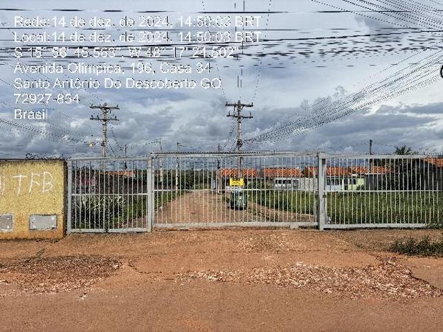 Oportunidade Única em SANTO ANTONIO DO DESCOBERTO GO | Tipo: Casa | Negociação: Venda Direta Online | Situação: Imóvel