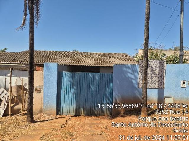 Oportunidade Única em SANTO ANTONIO DO DESCOBERTO GO | Tipo: Casa | Negociação: Venda Direta Online | Situação: Imóvel