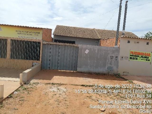 Oportunidade Única em SANTO ANTONIO DO DESCOBERTO GO | Tipo: Casa | Negociação: Venda Online | Situação: Imóvel