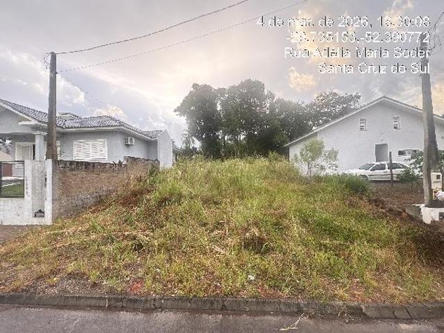 Oportunidade Única em SANTA CRUZ DO SUL RS | Tipo: Terreno | Negociação: Leilão | Situação: Imóvel