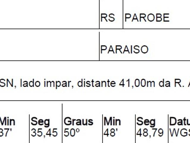 Oportunidade Única em PAROBE RS | Tipo: Terreno | Negociação: Venda Online | Situação: Imóvel