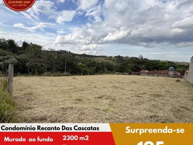 OPORTUNIDADE ÚNICA EM VOTORANTIM  TERRENO VISTA LIVRE 2.300 M2 EM CONDOMÍNIO COM LAGOS DE PESCA!