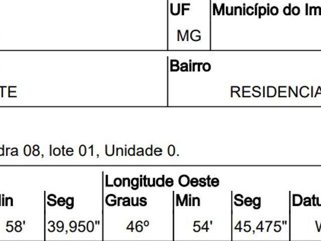 Oportunidade Única em VAZANTE MG | Tipo: Terreno | Negociação: Licitação Aberta | Situação: Imóvel