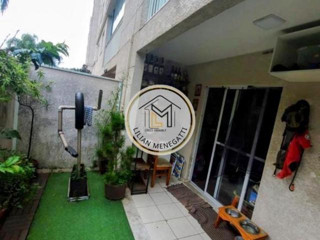 Oportunidade. Venda ou Permuta Apartamento Garden. Quintal. Três quartos, suíte. 2 Vagas. Sol da man