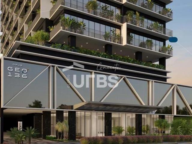 Opus Geo 136, 74,27 m², 2 suites, lavabo, Varanda gourmet, 1 vaga rotativa
