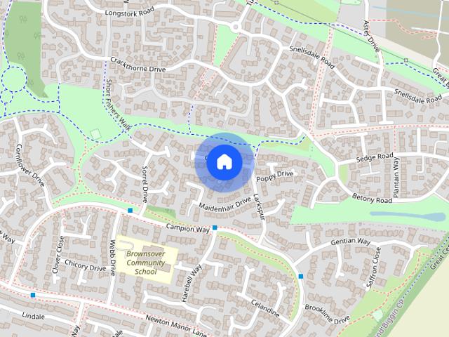 Orchid Way, Brownsover, Rugby, CV23