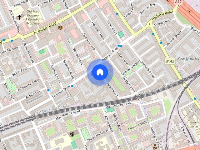 Ordell Road, Bow, London, E3