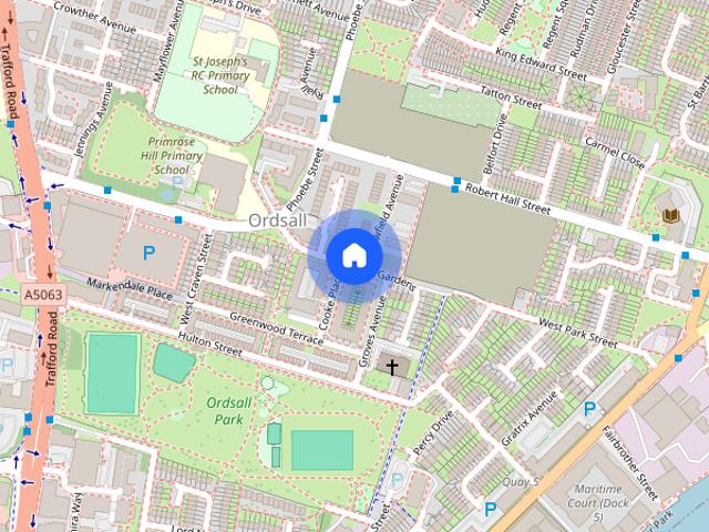 Ordsall Lane, Manchester, Greater Manchester, M5