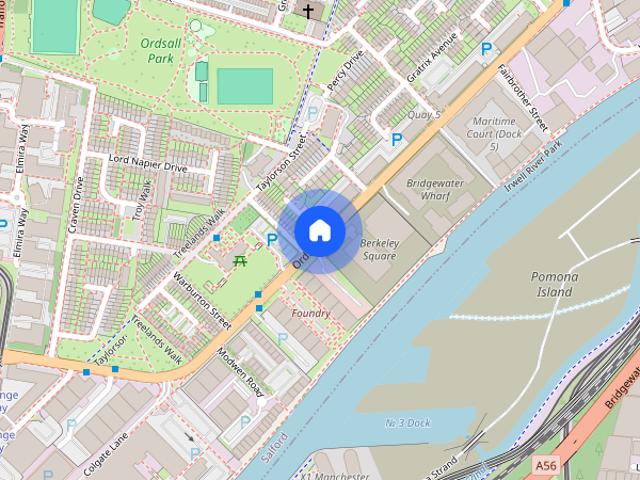 Ordsall Lane, Salford, Greater Manchester, M5