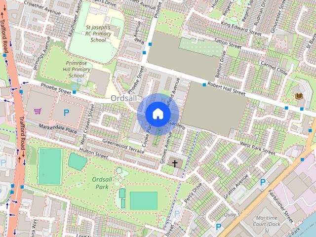 Ordsall Lane, Salford, Greater Manchester, M5