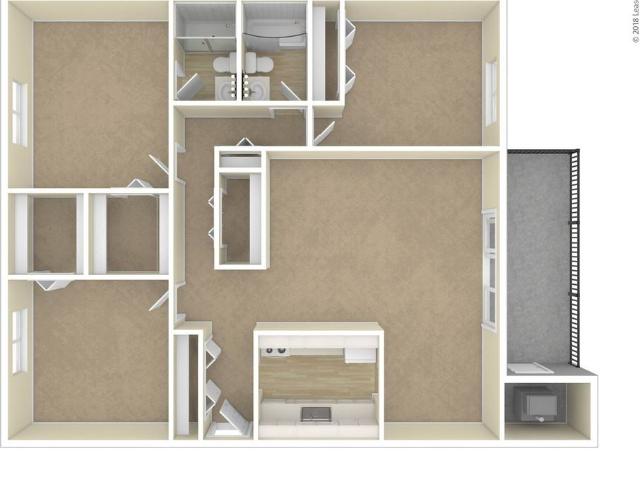 Orion Cove Apartments 3 Bedroom Apartment for Rent at 711 Kimberly, Lake Orion, MI 48362