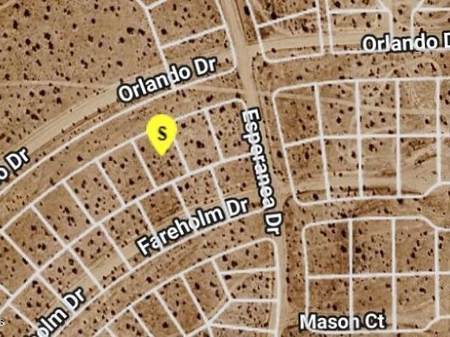 Orlando St Lot 128, California City, CA 93505