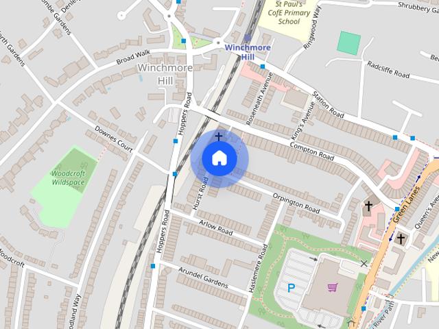 Orpington Mansions, Orpington Road, Winchmore Hill, London