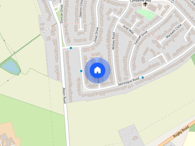 Othello Close, Woodlands, Rugby