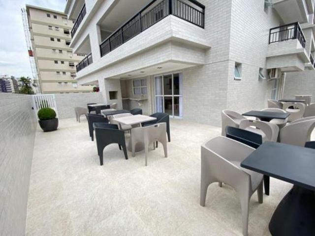 Ótima oportunidade! 1 Suite, sacada c/ churrasqueira Guilhermina, Praia Grande