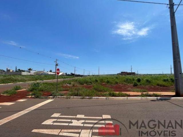 ÓTIMO TERRENO DE ESQUINA NA SAÍDA PARA MARINGÁ