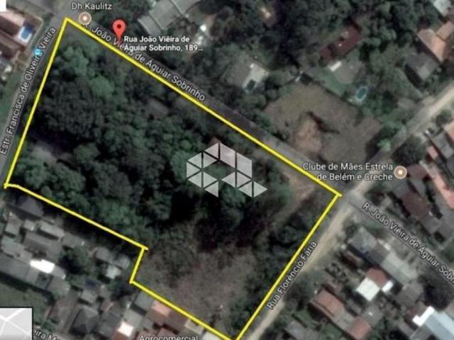 Ótimo terreno em loteamento no Bairro Belém Novo,com 158,29m² de área