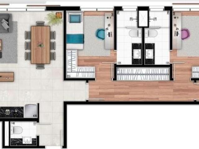 Ótimo Alto Padrão 3 dormitórios /Suites, no Batel, sacada com churrasqueira