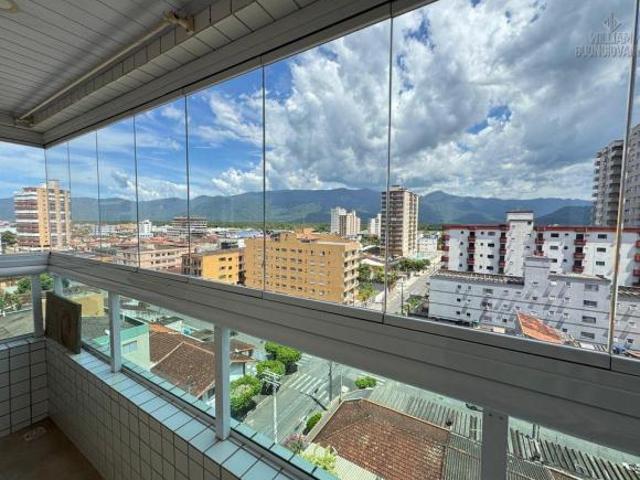 Ótimo apartamento 2 dmt, 1 suíte, 1 vaga – Caiçara, Praia Grande