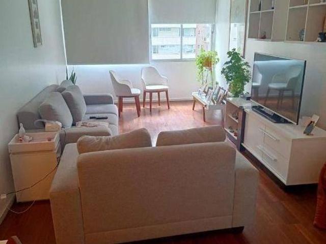 Ótimo Apartamento com 3 dormitórios à venda, 140 m² por R$ 1.850.000 Higienópolis São Paulo/SP