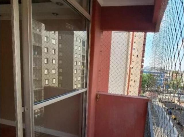 Ótimo apartamento com 64 m² – 2 dormitórios, sacada e vaga! Parque Bristol.